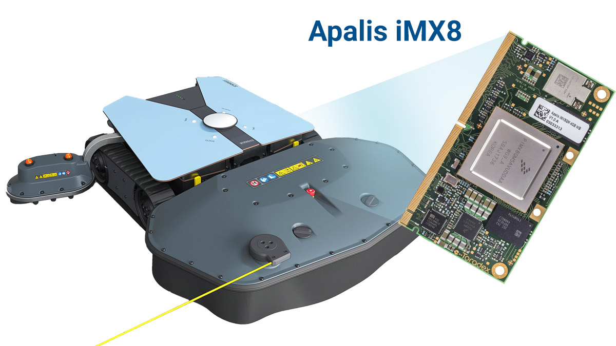 Tribecraft Scarabaeus | Autonomous Mulching Robot - iMX8 System on Module