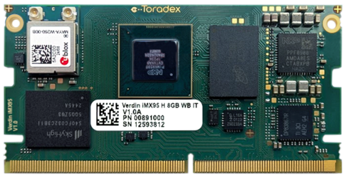 NXP i.MX 95 System on Module - Verdin iMX95