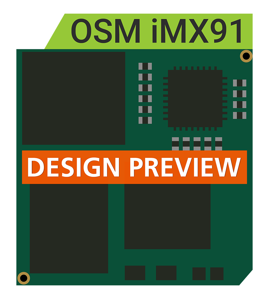 NXP i.MX 91, i.MX 93 - OSM Modules