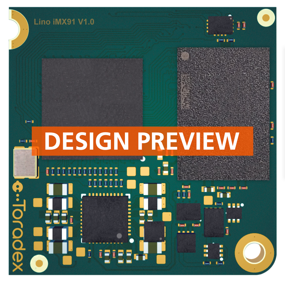 NXP i.MX 91 System on Module - Lino iMX91
